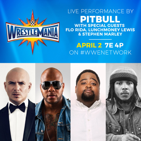 Pitbull, Flo Rida, Stephen Marley and LunchMoney Lewis to Perform at ...